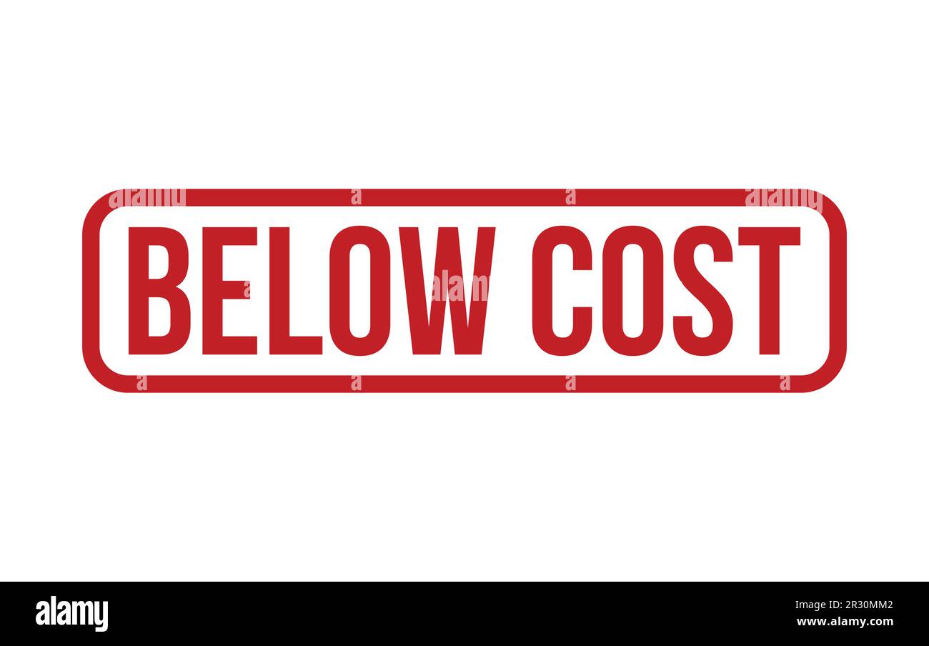 Below Cost rubber grunge stamp seal vector Stock Vector Image & Art - Alamy