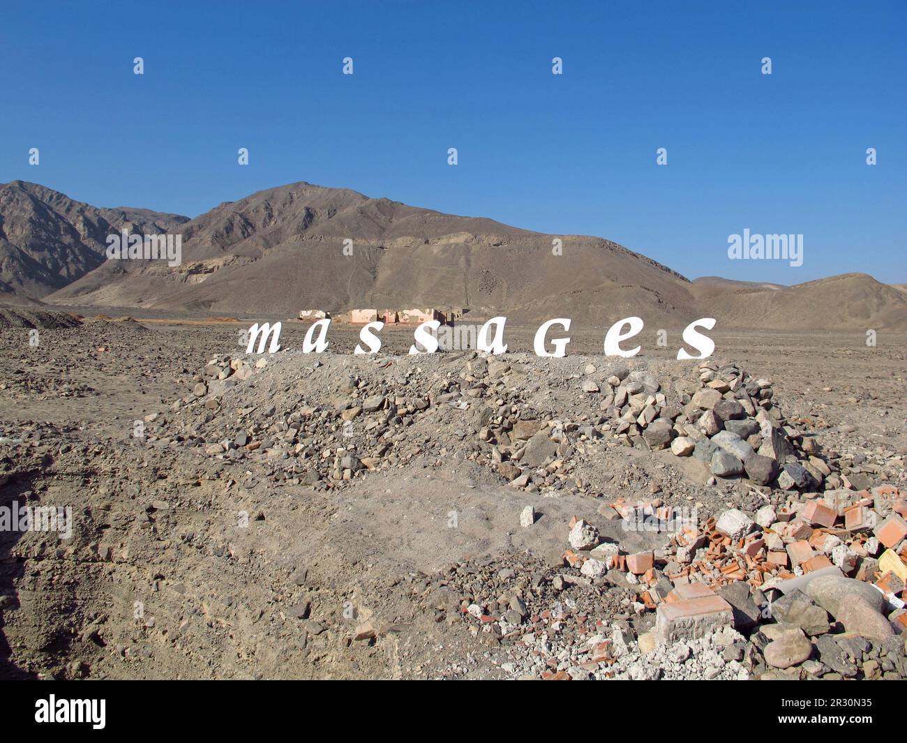 The Nazca city in Peru Stock Photo - Alamy