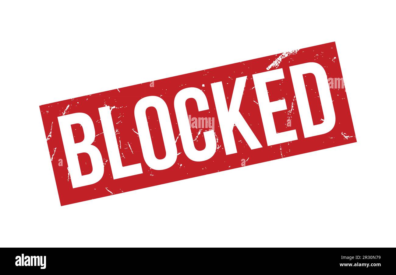 Red Blocked Rubber Stamp Seal Vector Stock Vector Image & Art - Alamy