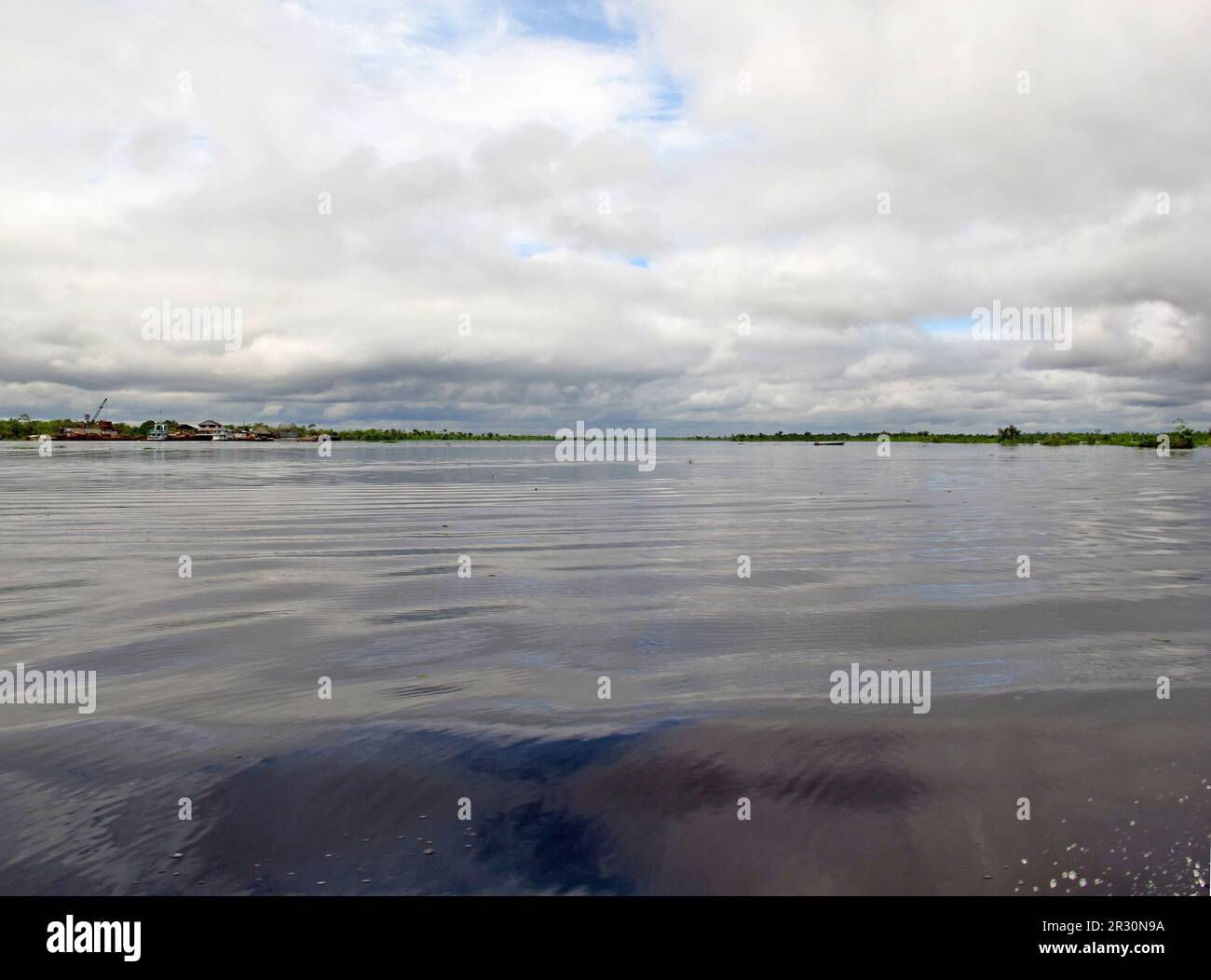 The Amazon river in Peru, South America Stock Photo - Alamy