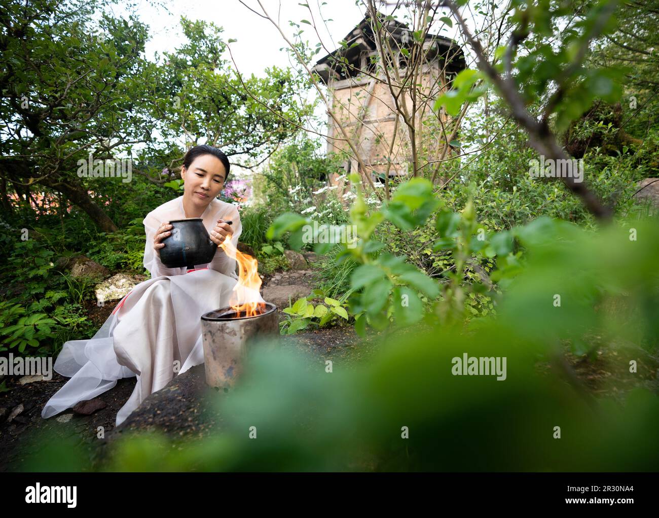 Designer Jihae Hwang in her Korean inspired garden, A Letter From a ...
