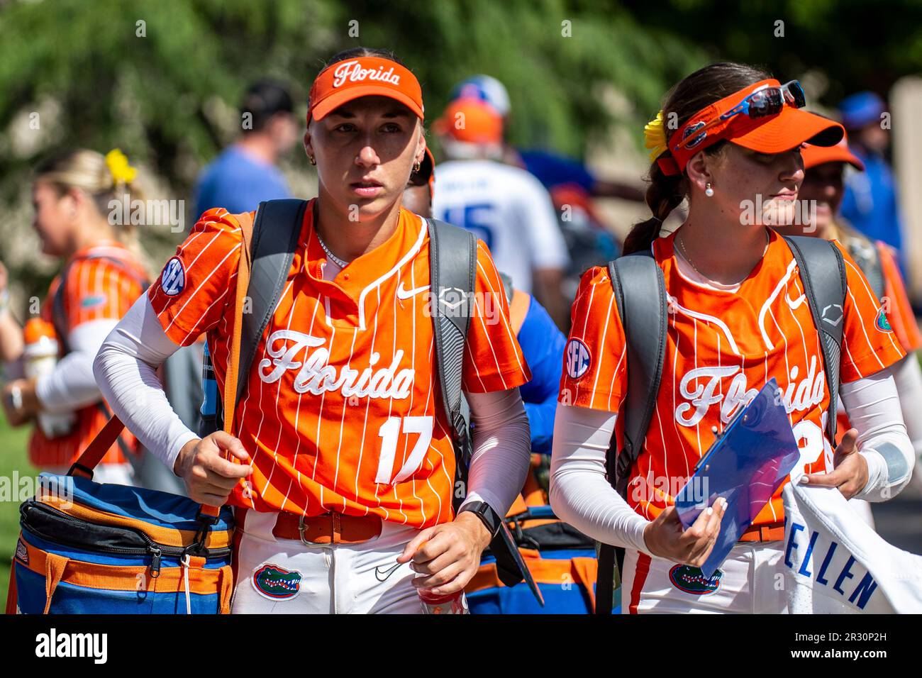 May 21 2023 Palo Alto CA U.S.A. Florida infielder Skylar Wallace (17 ...