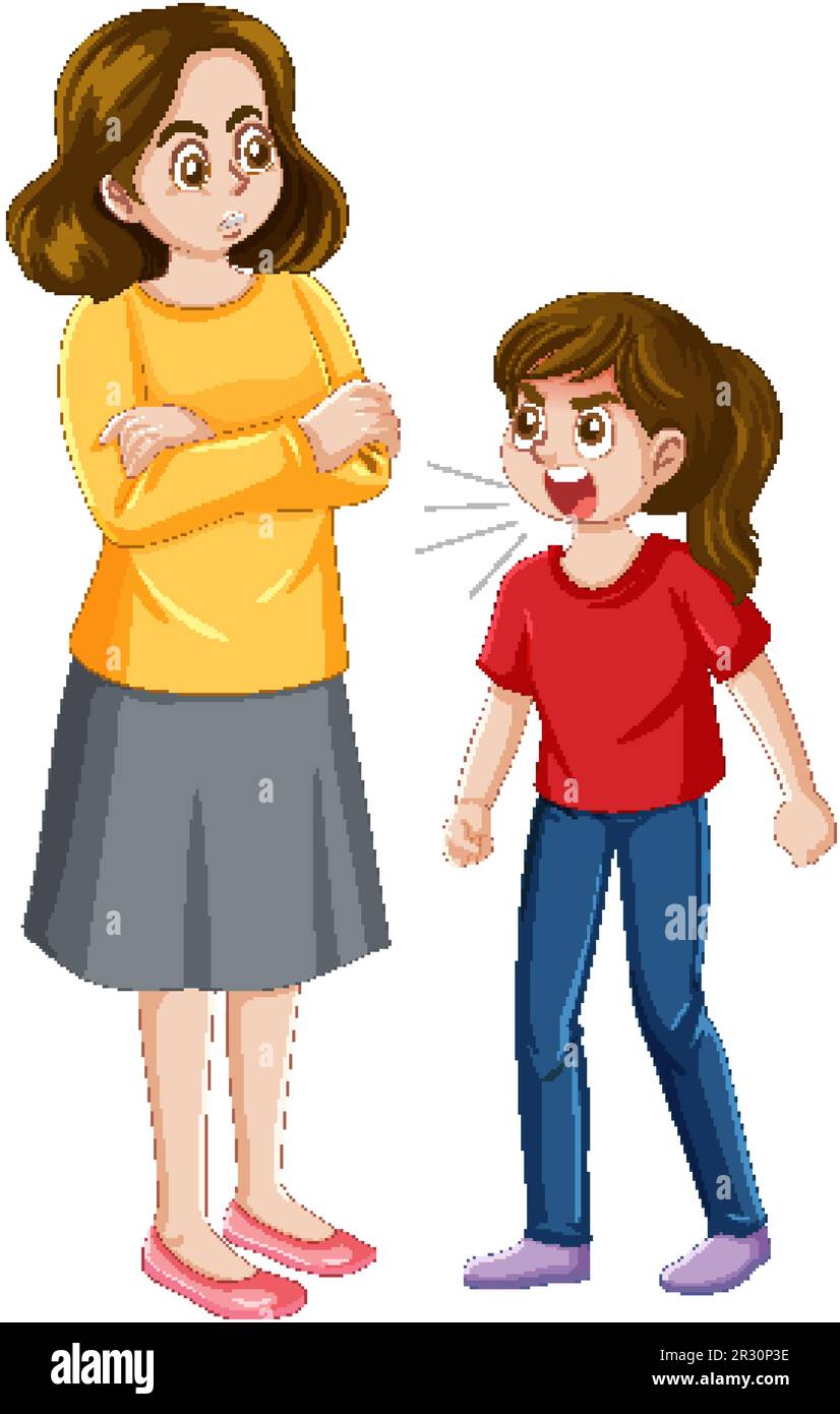 Concerned mother Cut Out Stock Images & Pictures - Alamy