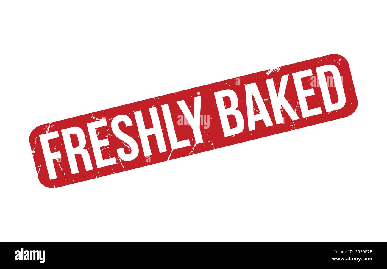 Baked not fried rubber stamp hi-res stock photography and images - Alamy