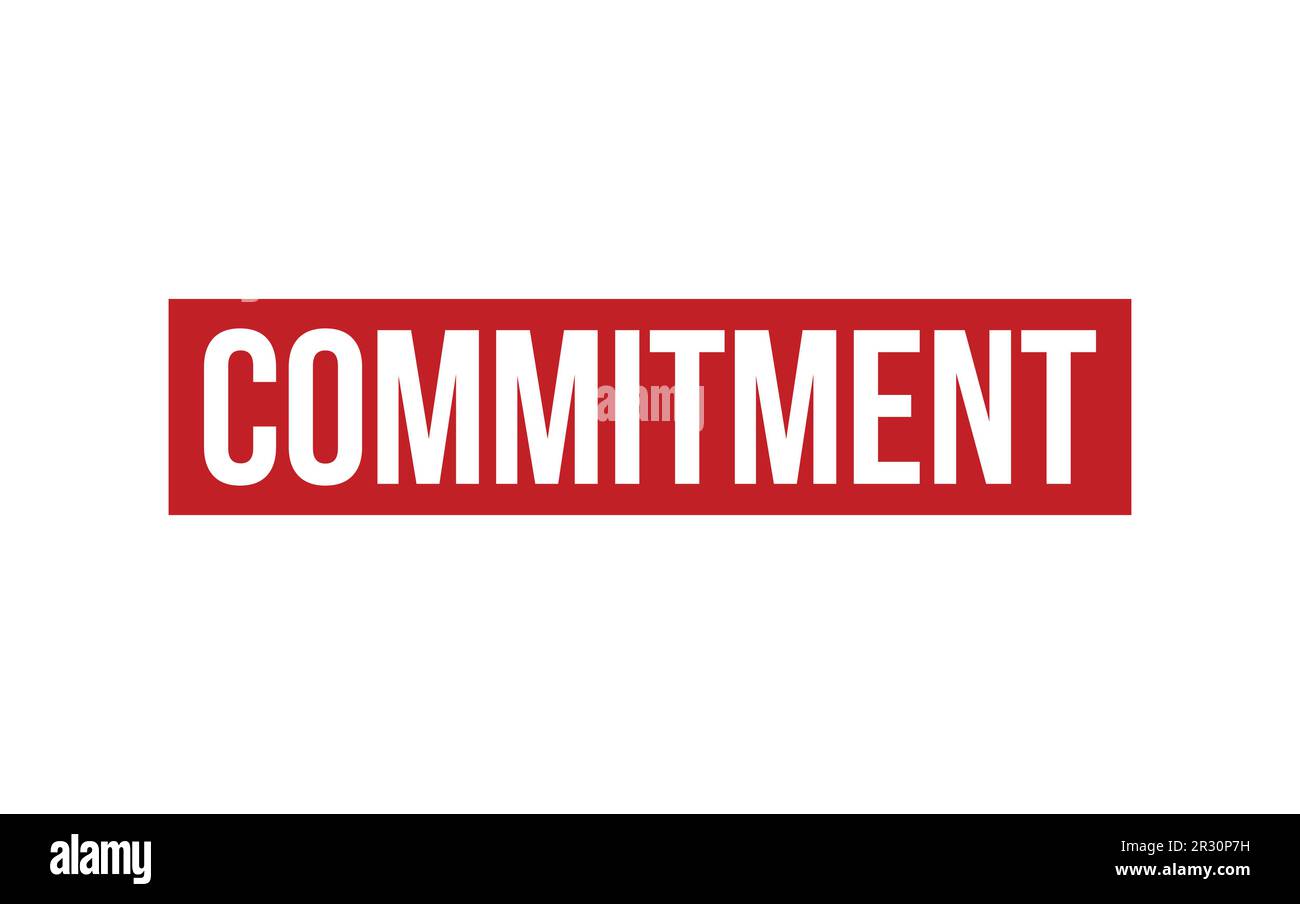 Commitment text Stock Vector Images - Alamy