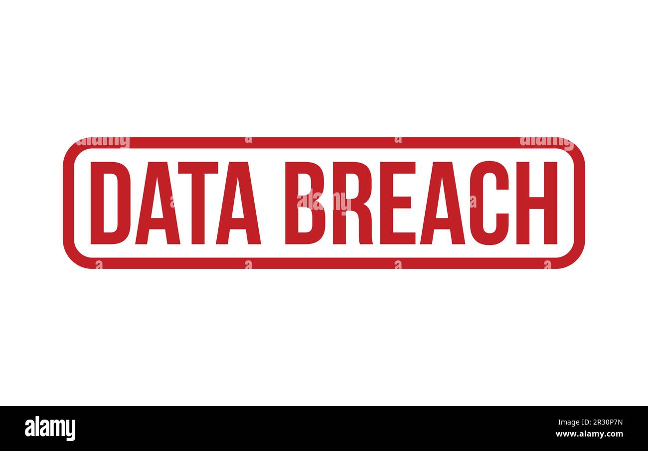 Red Data Breach Rubber Stamp Seal Vector Stock Vector Image & Art - Alamy
