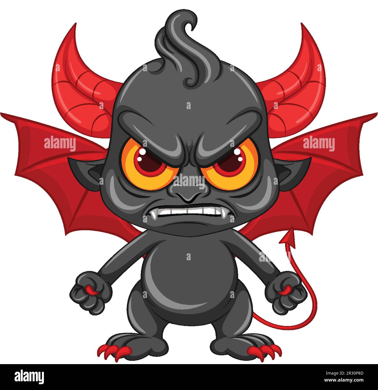 Scary Devil Cartoon