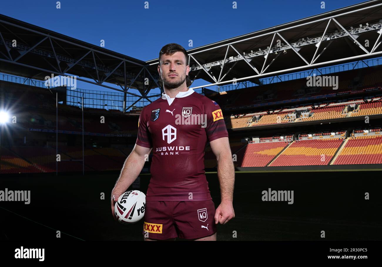 Jai Arrow of the Maroons poses for a photograph during the 2023 State ...