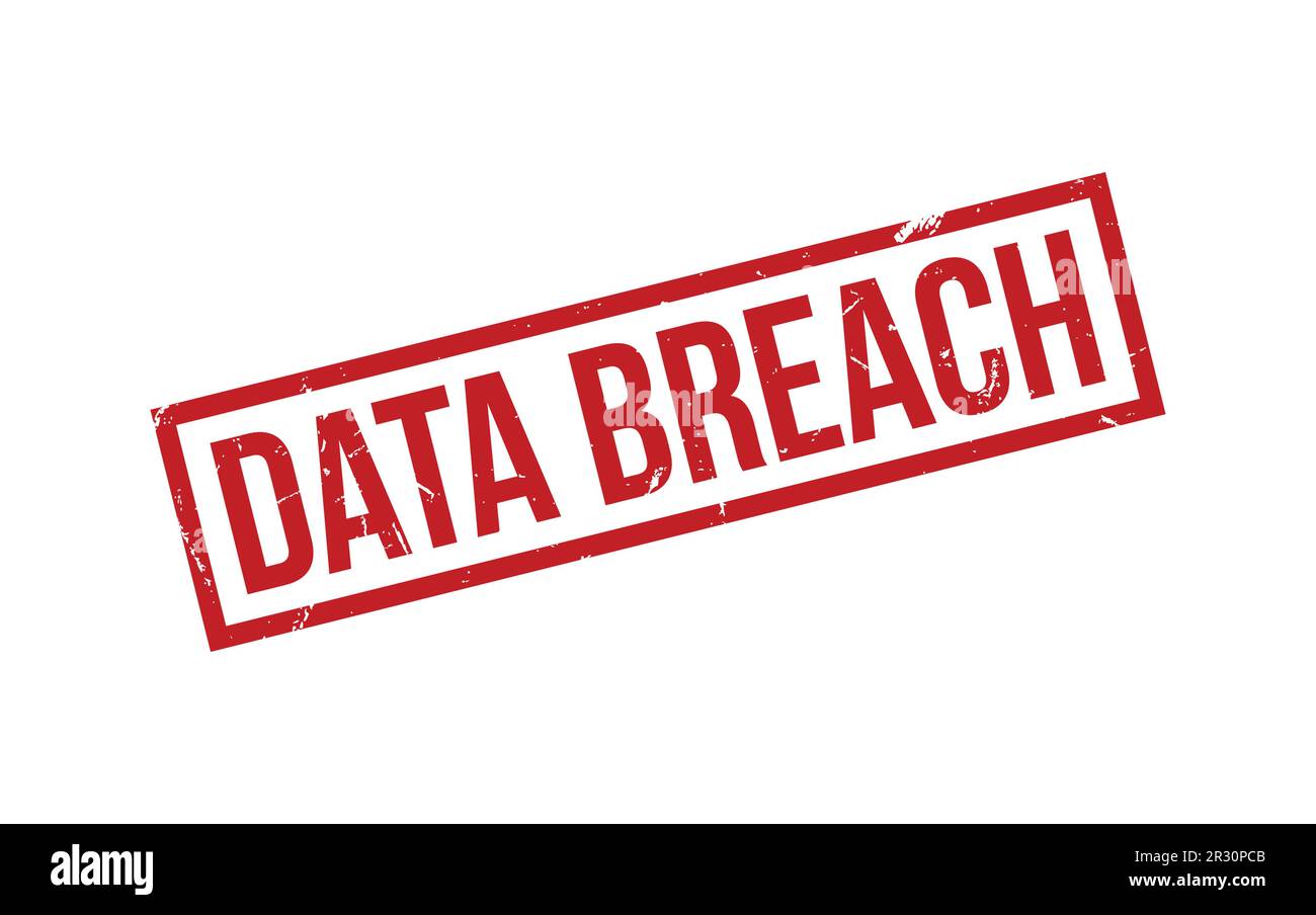 Red Data Breach Rubber Stamp Seal Vector Stock Vector Image & Art - Alamy
