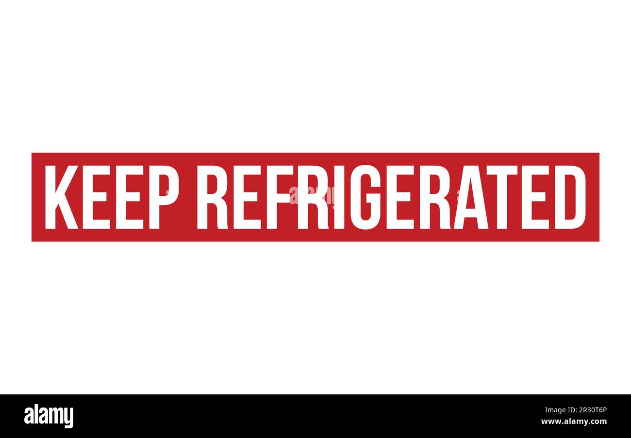 Keep refrigerated hi-res stock photography and images - Alamy