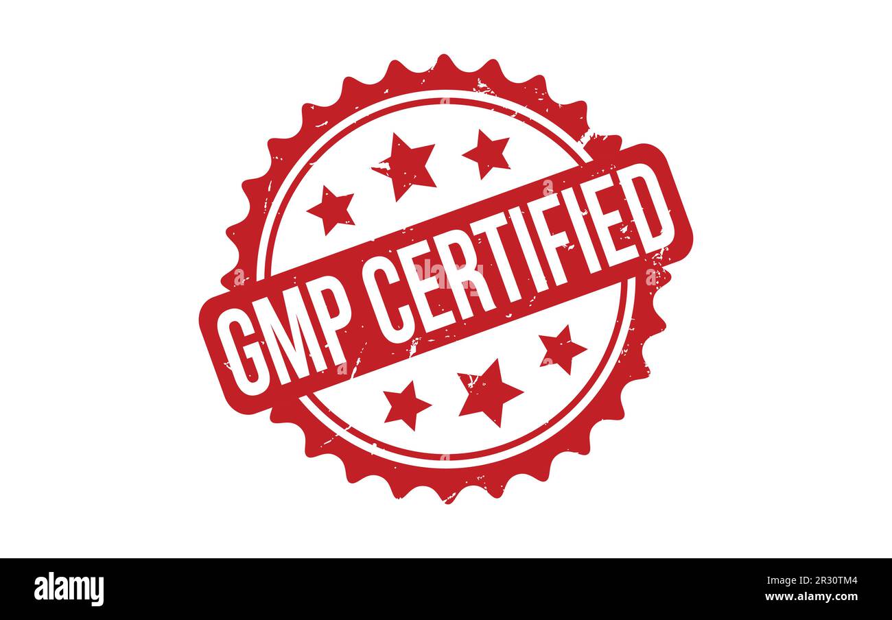 Gmp certified label sign Cut Out Stock Images & Pictures - Alamy