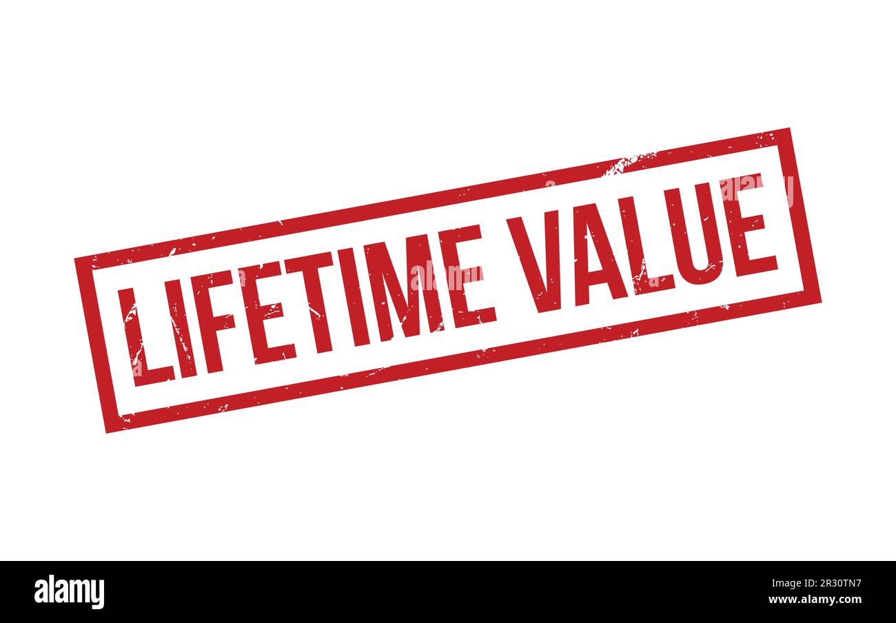 Red Lifetime Value Rubber Stamp Seal Vector Stock Vector Image & Art ...