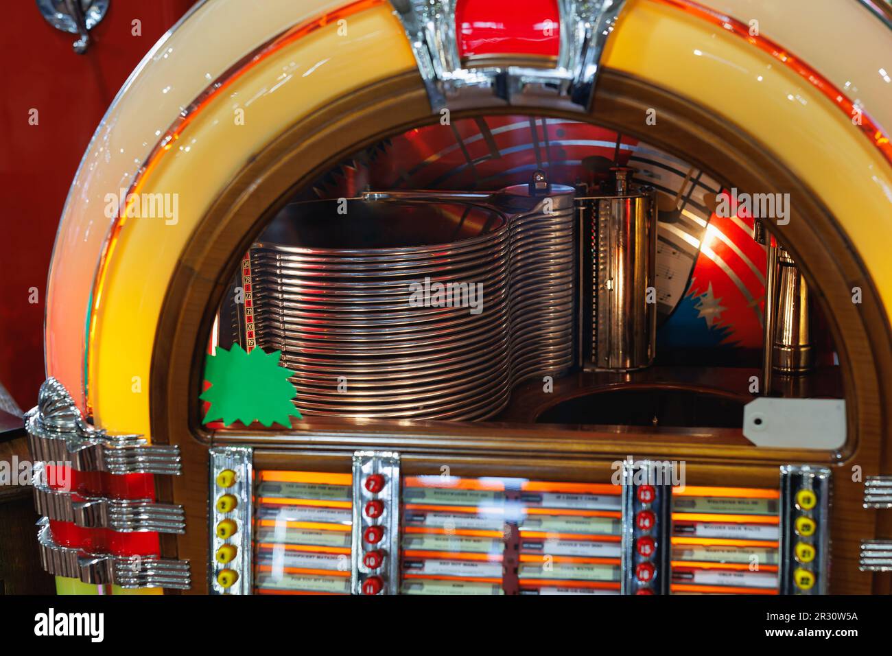 Details of Retro Jukebox: Music and Dance in the 1940s and 1950s Stock ...