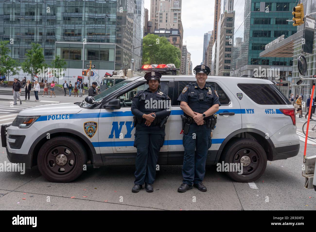 New York, United States. 21st May, 2023. New York Police Department ...