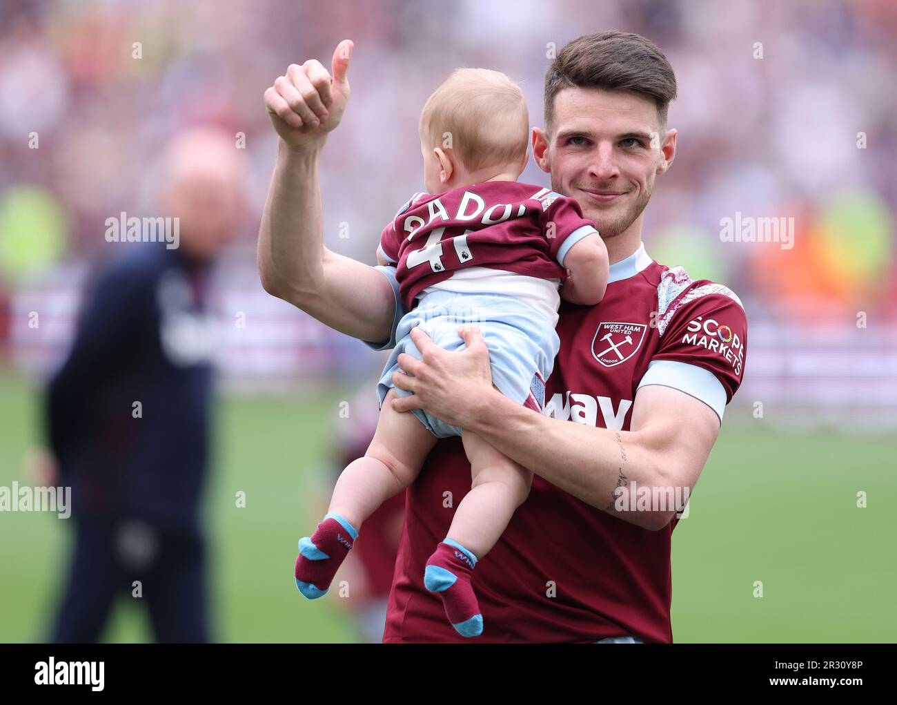 Declan rice west ham 2023 may hi-res stock photography and images - Alamy