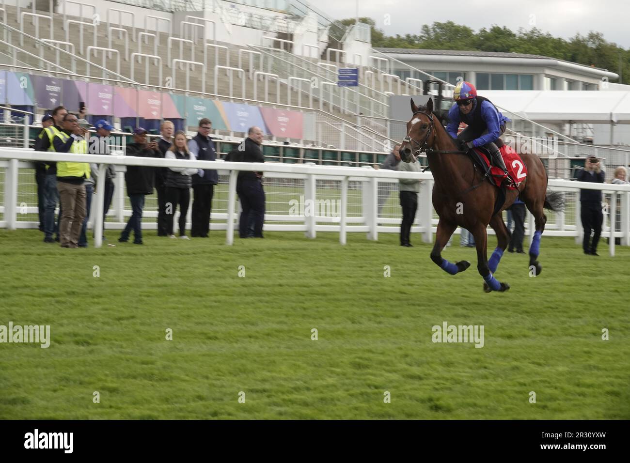 Epsom, Surrey, UK. 22nd May, 2023. John & Thady GosdenÕs horses due to ...