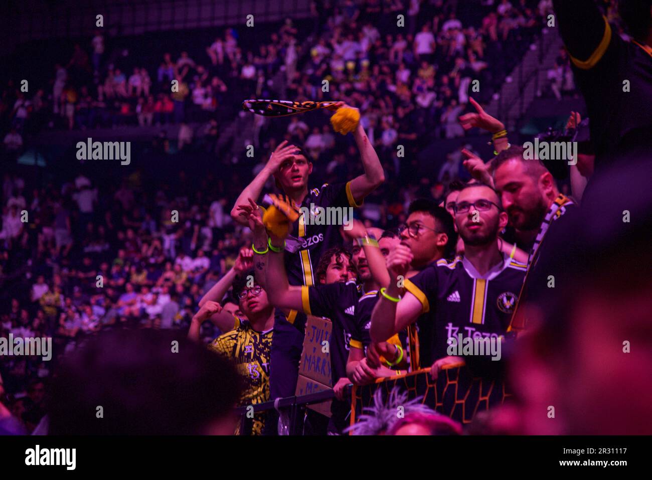 Paris, France. 21st May, 2023. Fans during the 2023 Counter-Strike ...