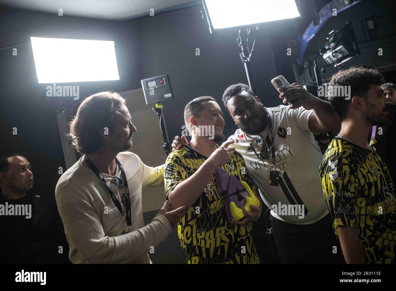 Paris, France. 21st May, 2023. French player Mathieu Herbaut aka ZywOo ...