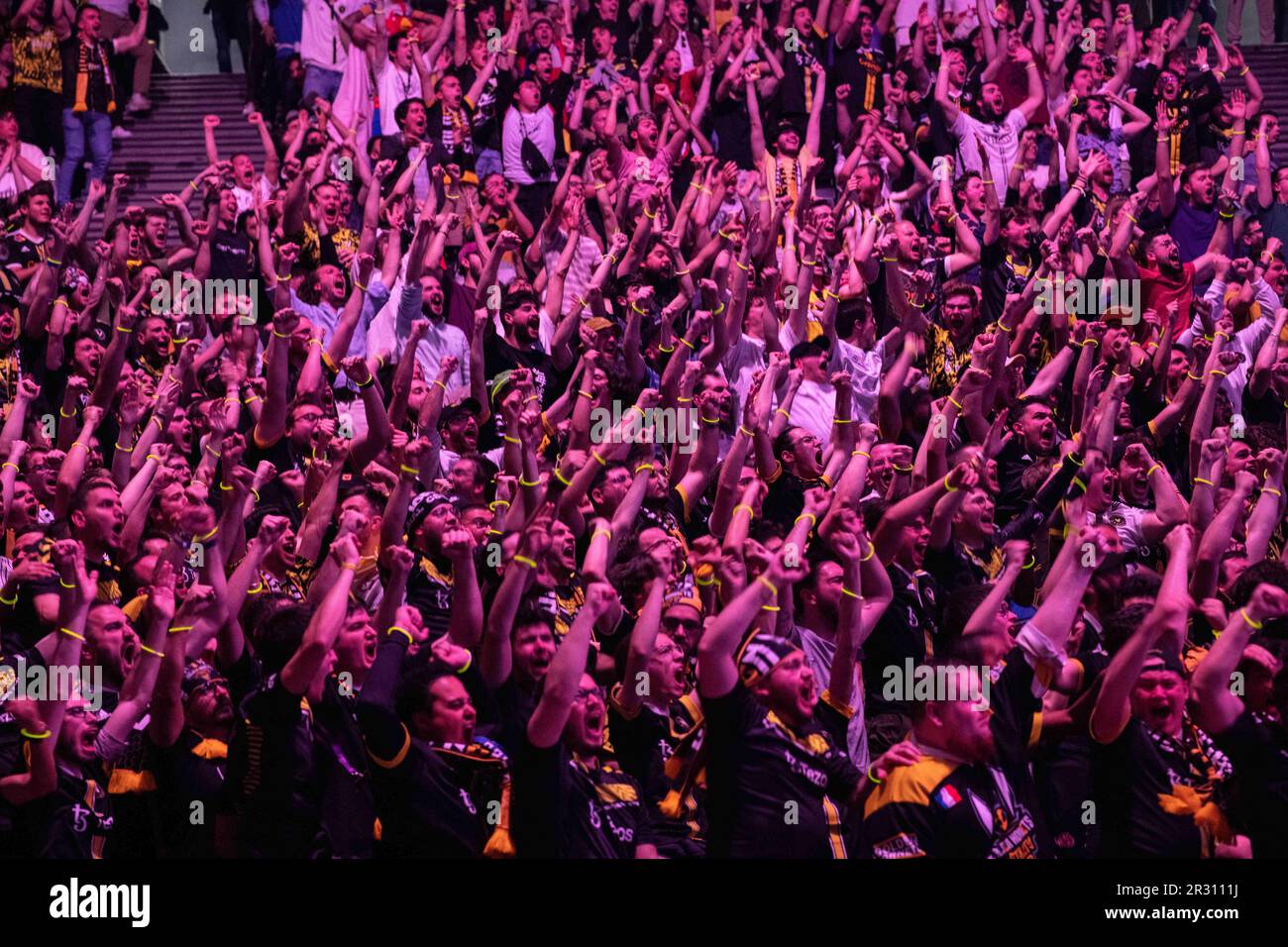 Paris, France. 21st May, 2023. Fans during the 2023 Counter-Strike ...