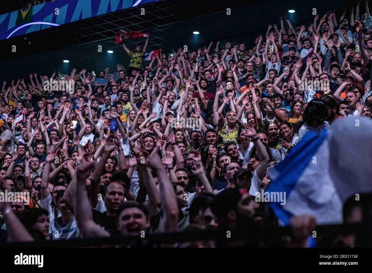 Paris, France. 21st May, 2023. Fans during the 2023 Counter-Strike ...