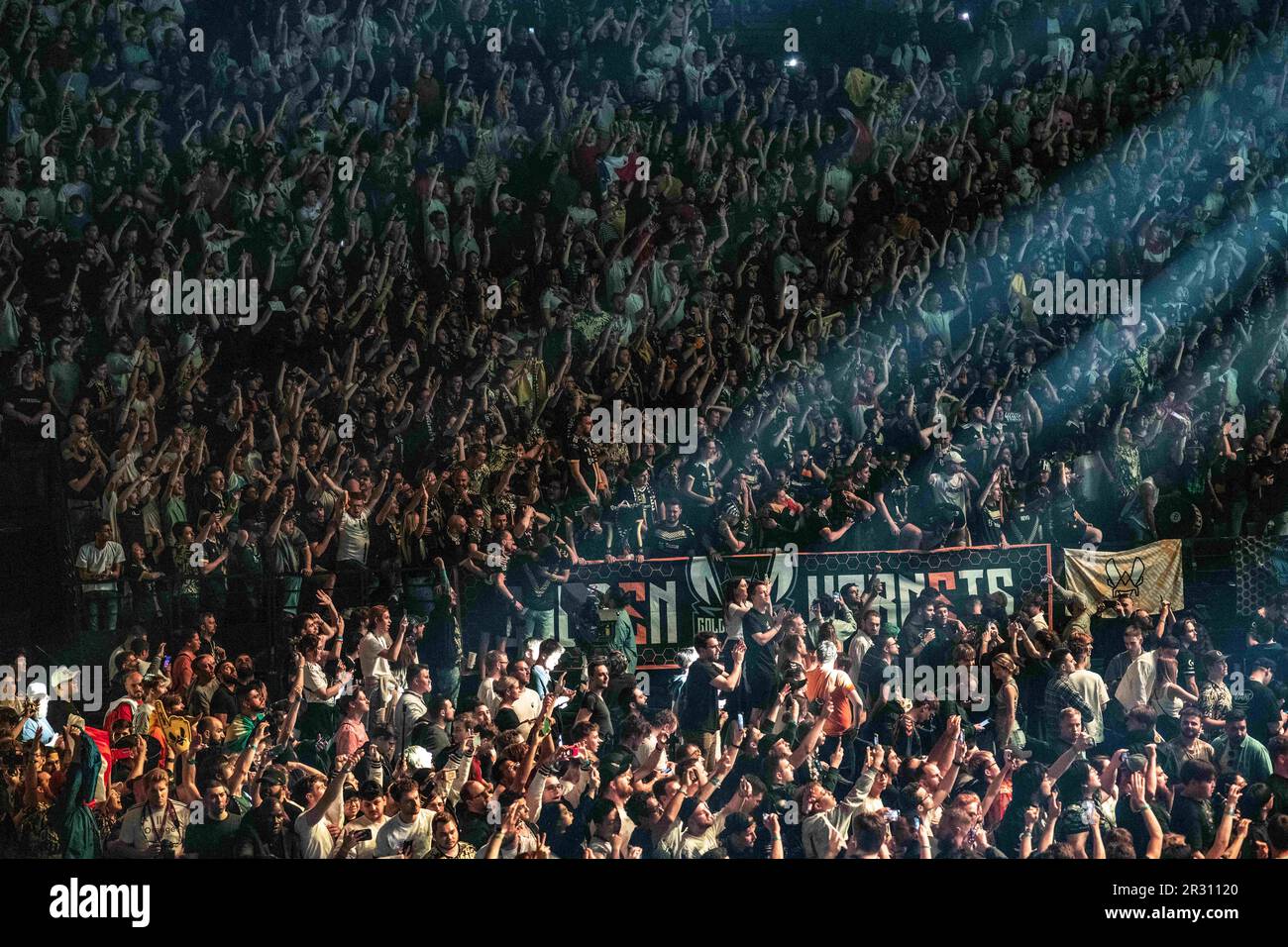 Paris, France. 21st May, 2023. Fans during the 2023 Counter-Strike ...