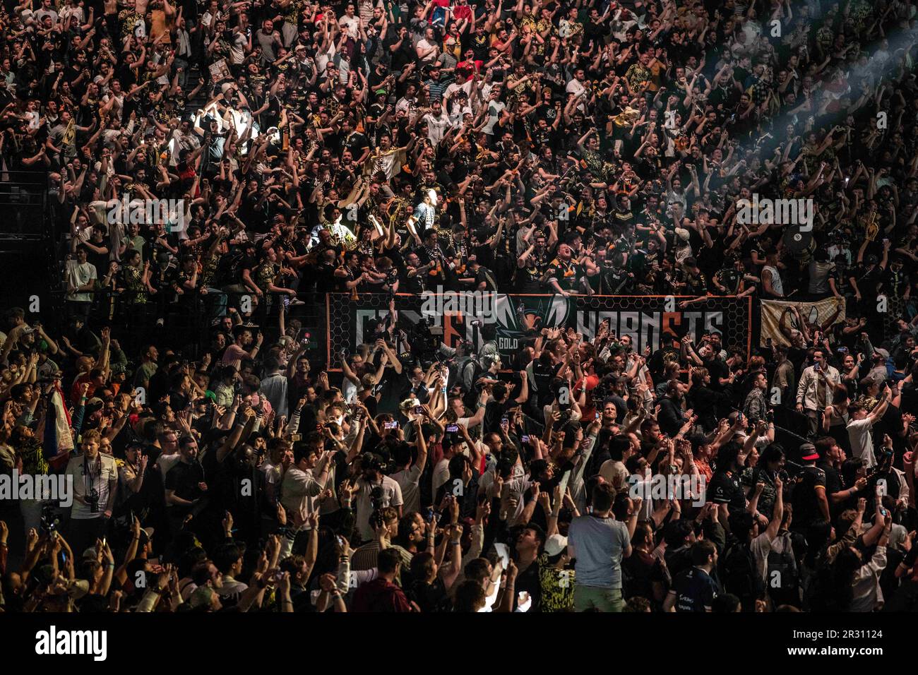 Paris, France. 21st May, 2023. Fans during the 2023 Counter-Strike ...