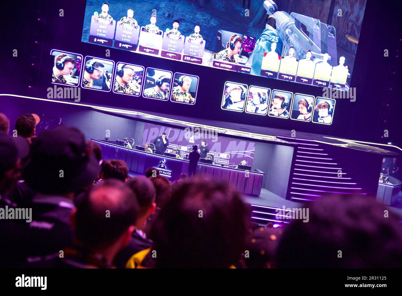 Paris, France. 21st May, 2023. Fans during the 2023 Counter-Strike ...