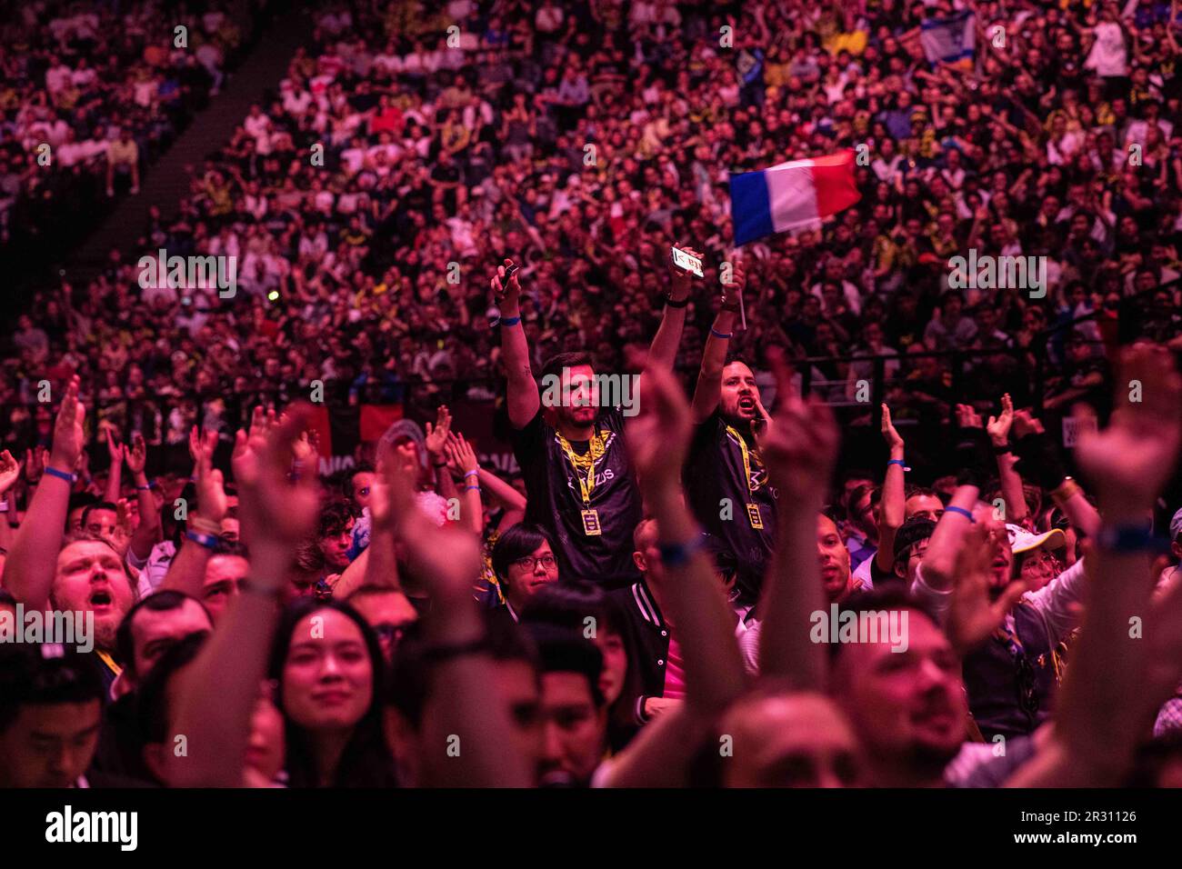 Paris, France. 21st May, 2023. Fans during the 2023 Counter-Strike ...
