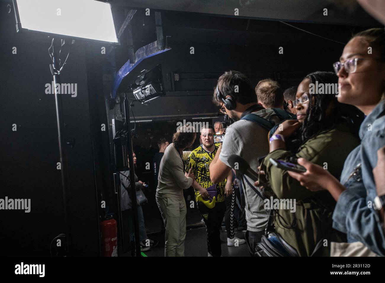 Paris, France. 21st May, 2023. French player Mathieu Herbaut aka ZywOo ...
