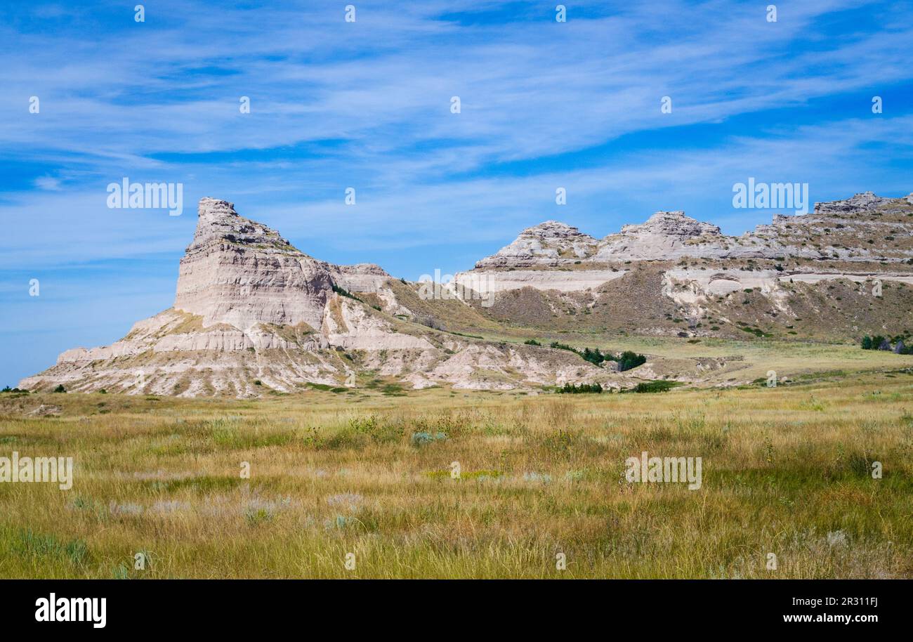 Scotts Bluff National Monument in Nebraska Stock Photo - Alamy
