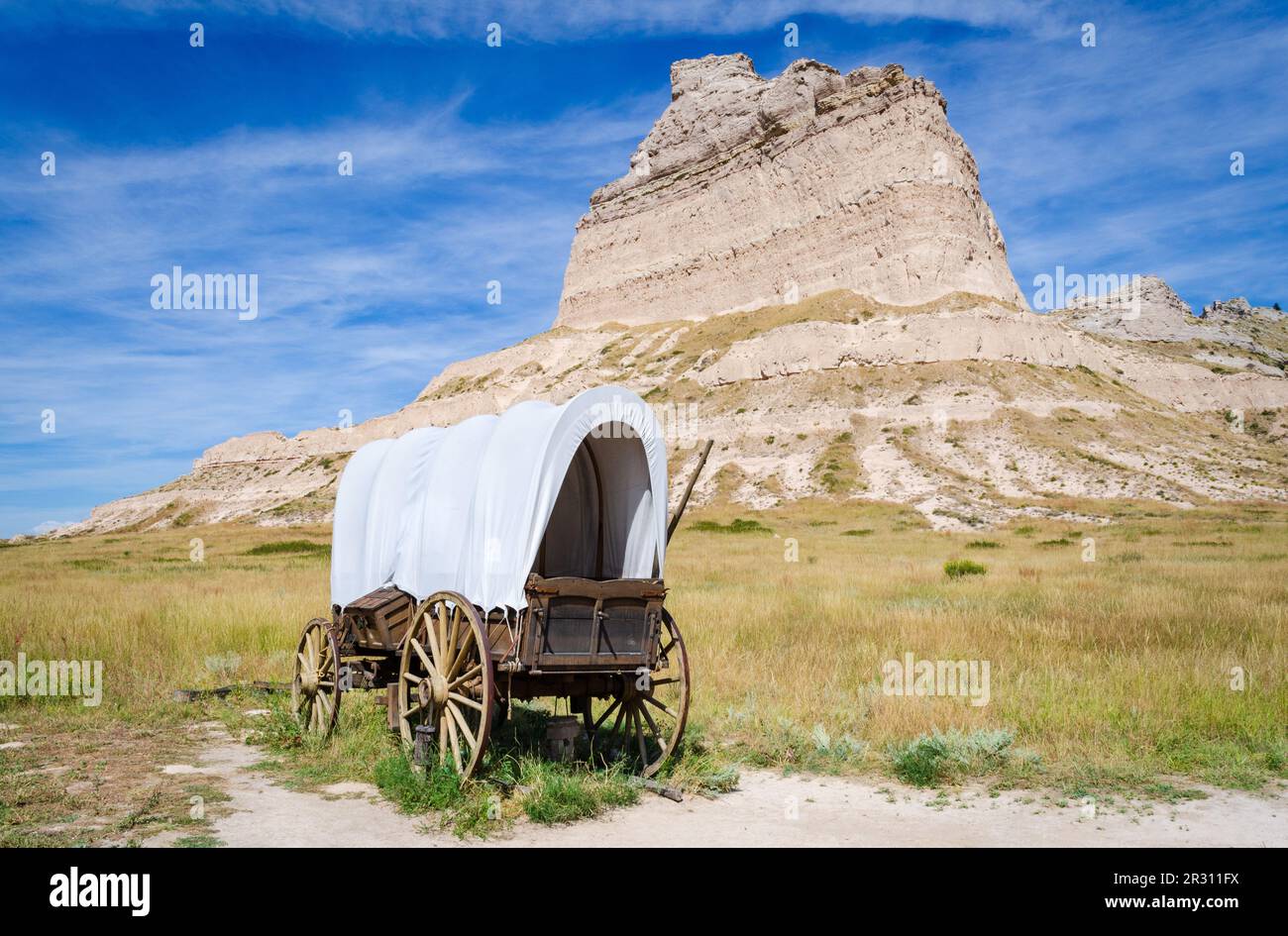 Scotts Bluff National Monument in Nebraska Stock Photo - Alamy