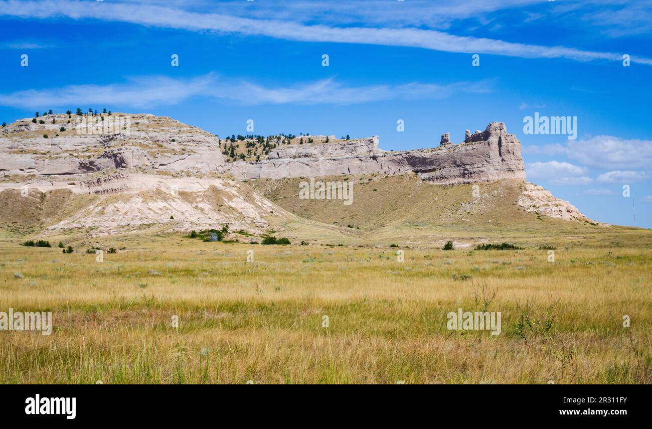 Scotts Bluff National Monument in Nebraska Stock Photo - Alamy
