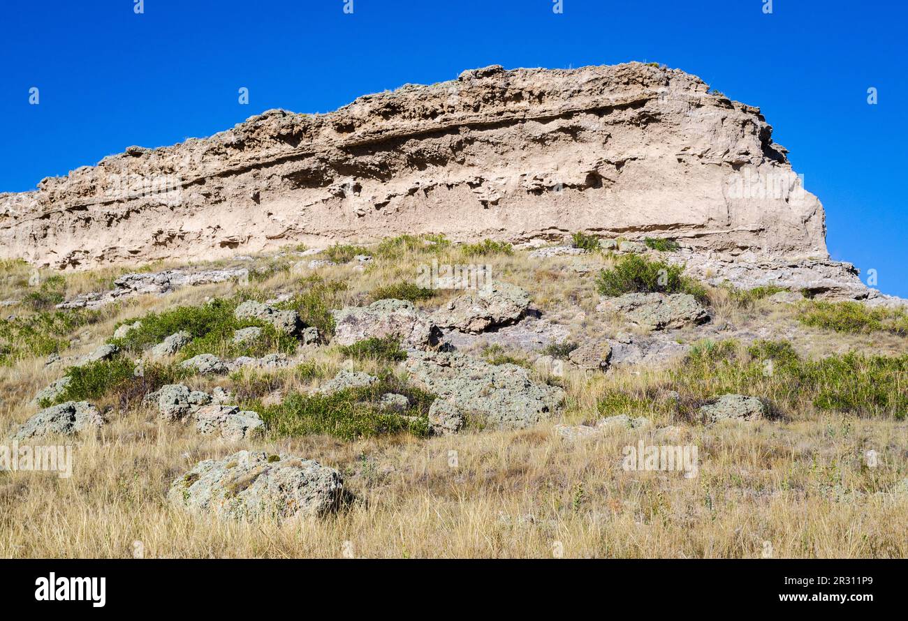 Agate Fossil Beds National Monument in Nebraska Stock Photo - Alamy