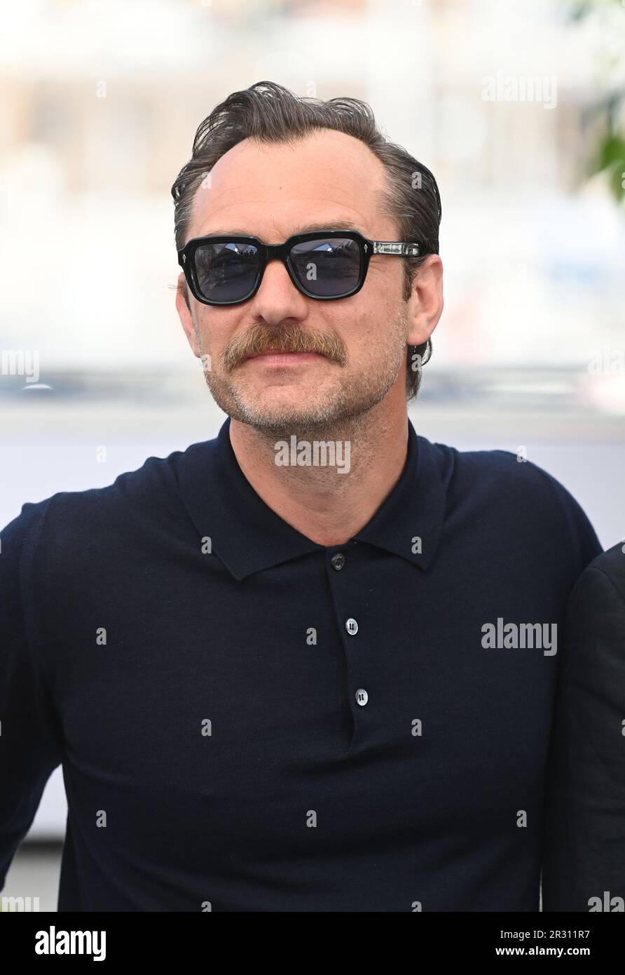Jude Law attending the photocall for the film Firebrand, during the ...