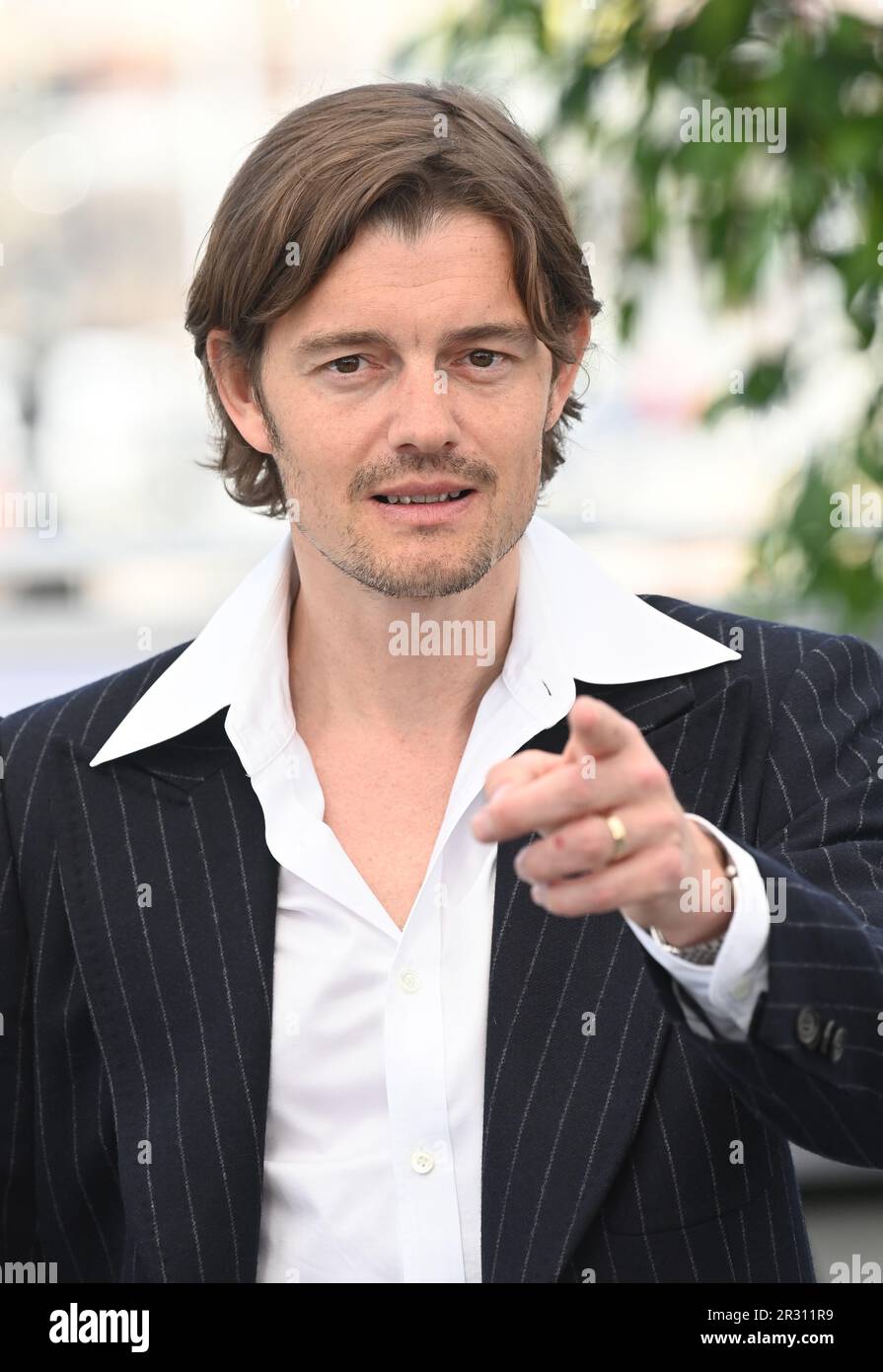 Sam Riley attending the photocall for the film Firebrand, during the ...