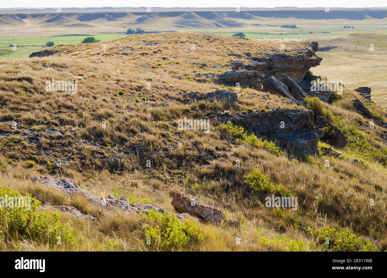 Agate Fossil Beds National Monument in Nebraska Stock Photo - Alamy
