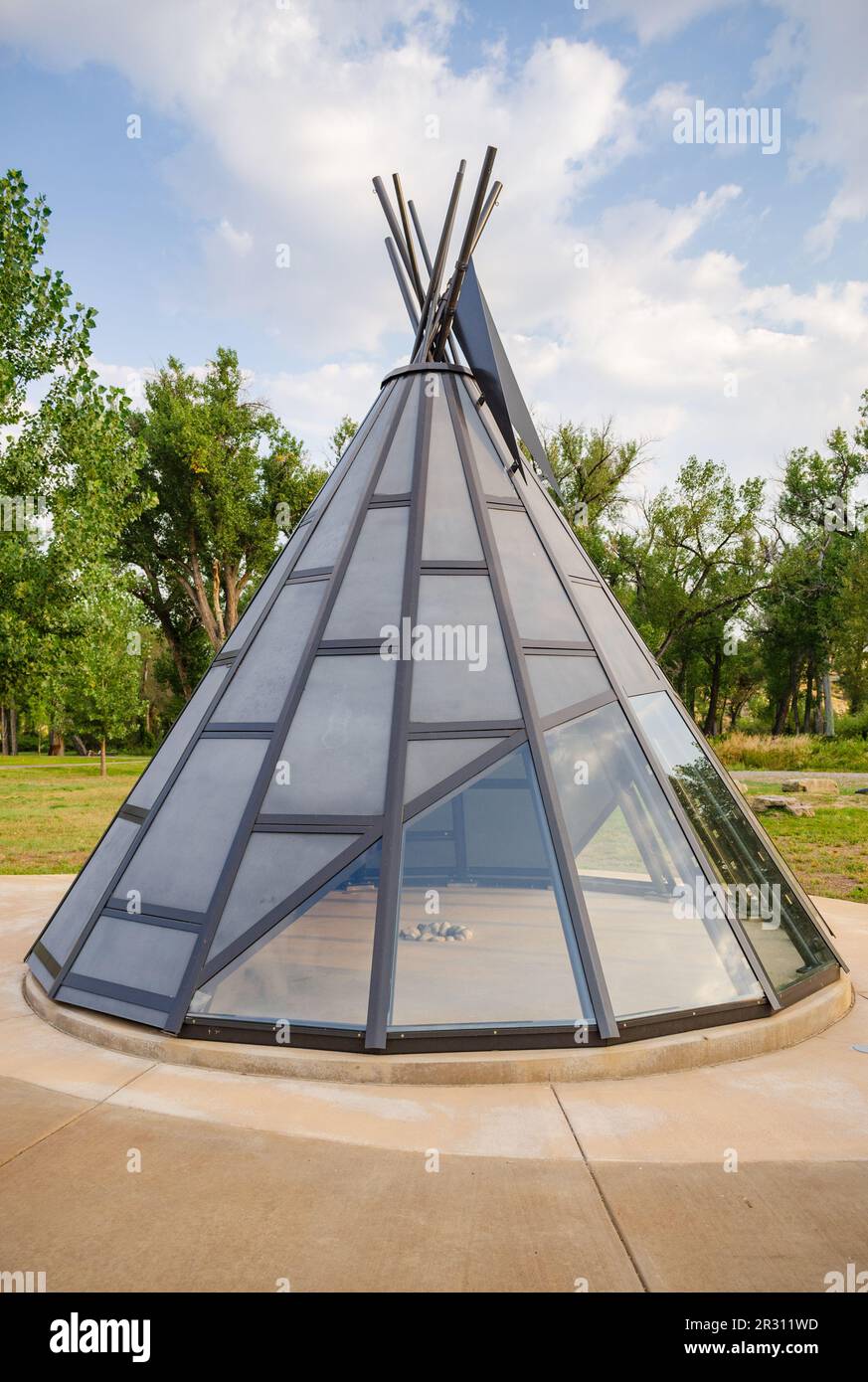 Pompeys Pillar, National monument in Montana Stock Photo - Alamy