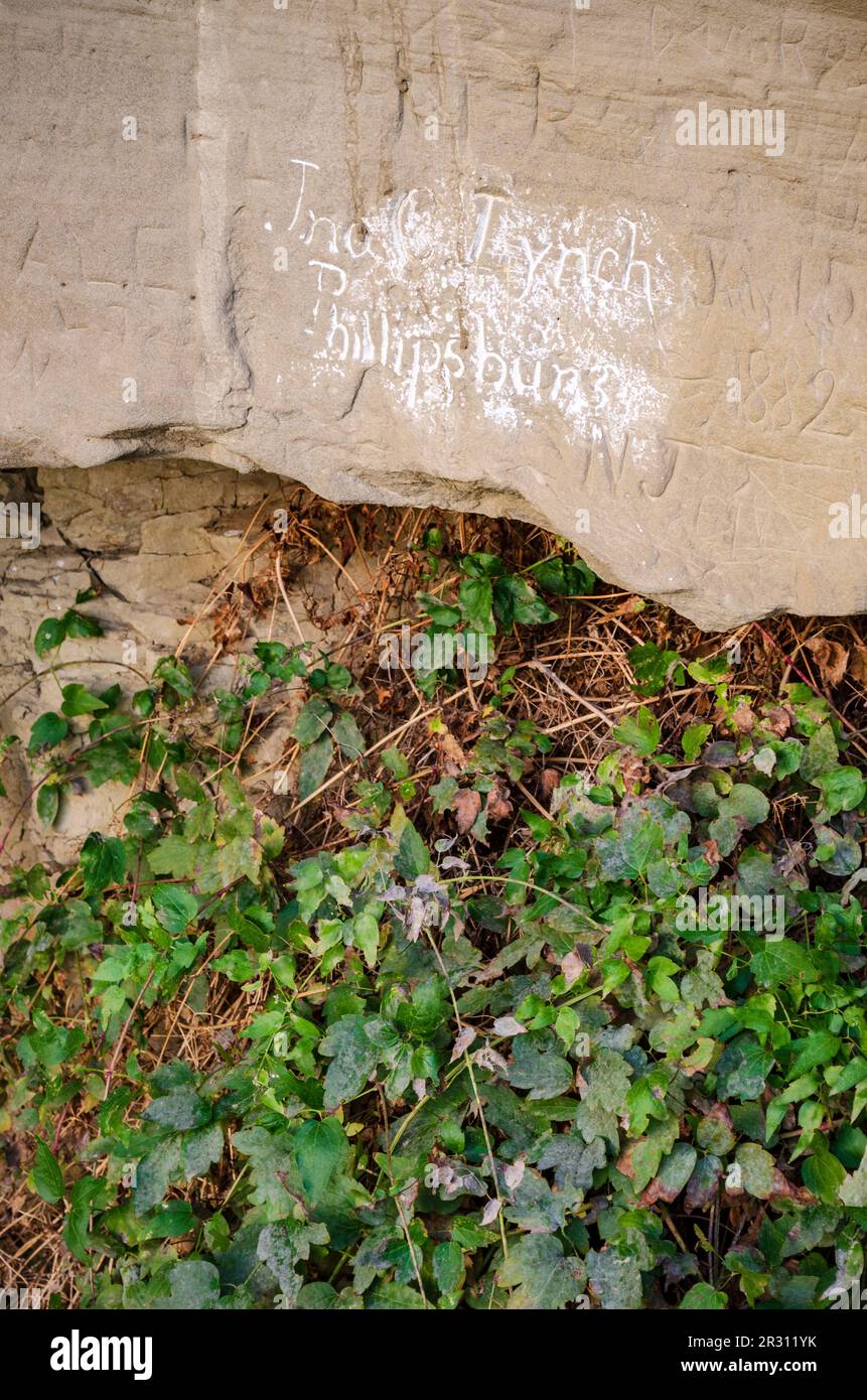 Pompeys Pillar, National monument in Montana Stock Photo - Alamy