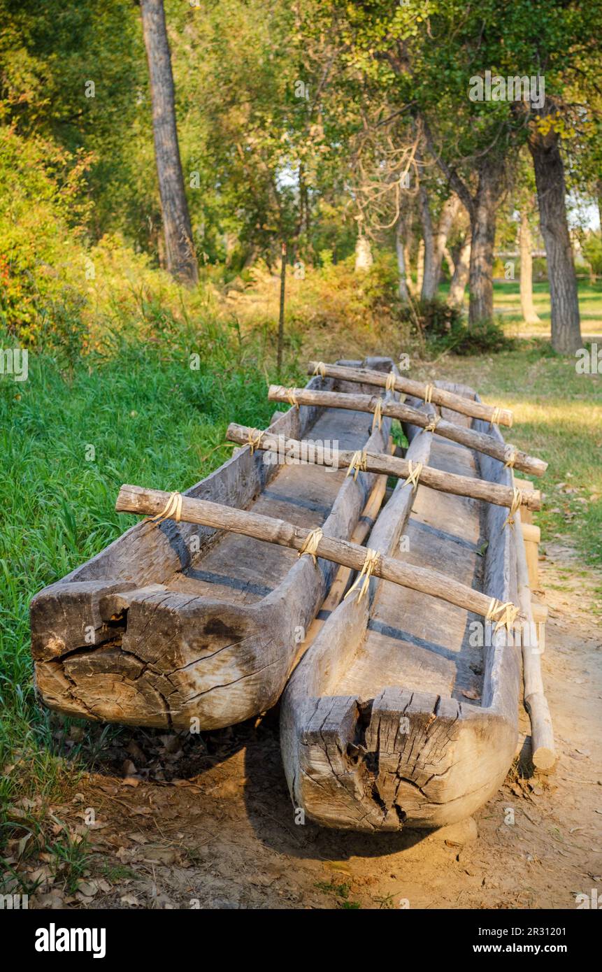 Pompeys Pillar, National monument in Montana Stock Photo - Alamy