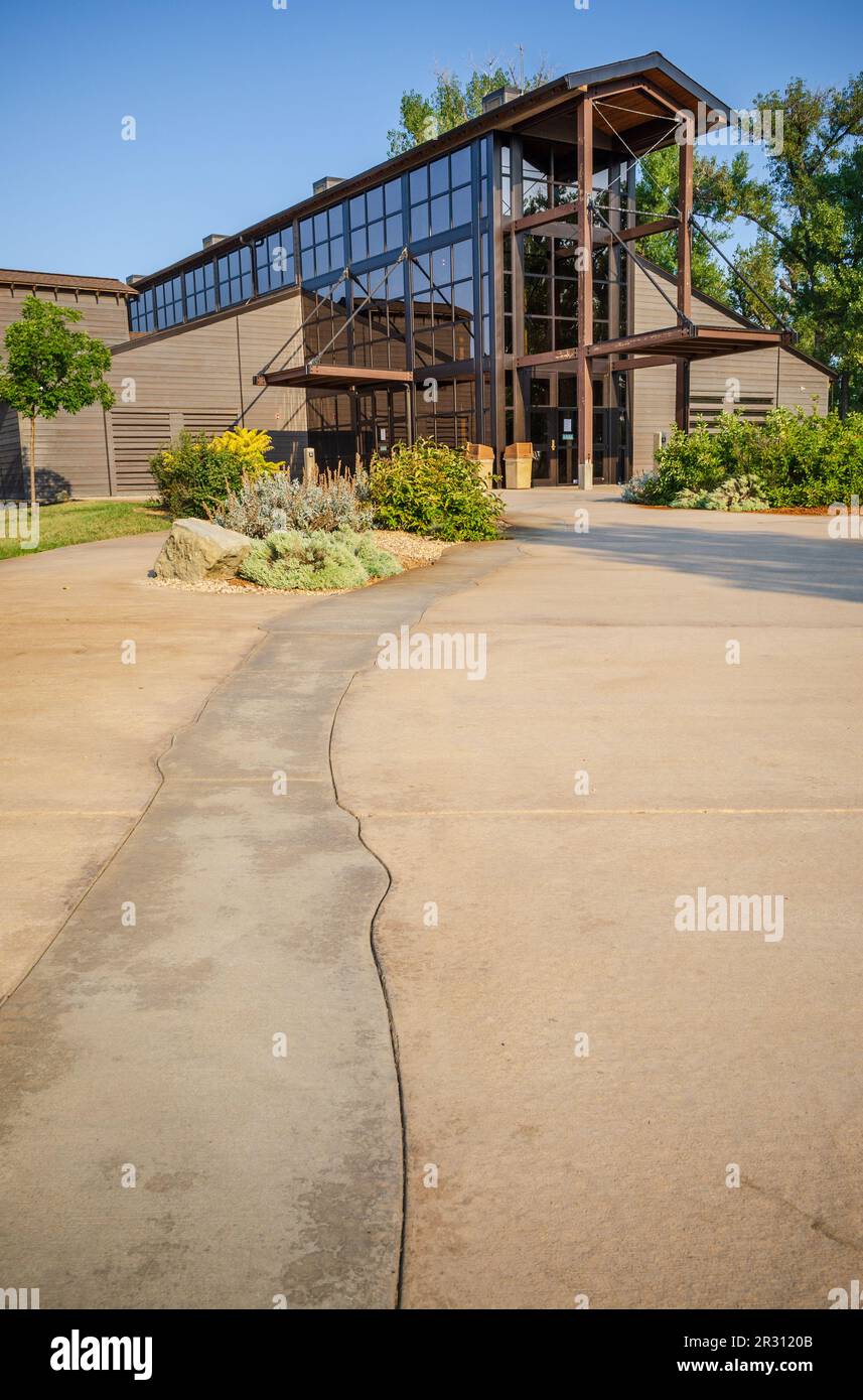 Pompeys Pillar, National monument in Montana Stock Photo - Alamy