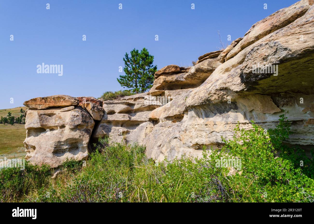 Rosebud Battlefield State Park in Big Horn County, Montana Stock Photo ...