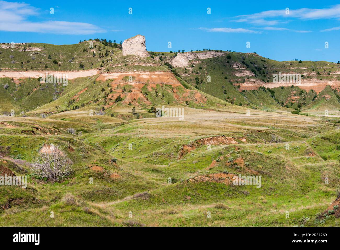 Scotts Bluff National Monument in Nebraska Stock Photo - Alamy