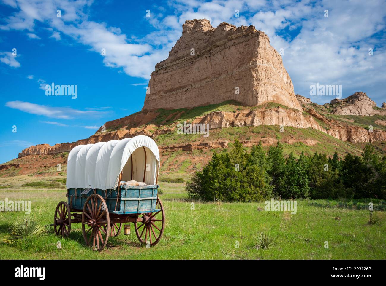 Scotts Bluff National Monument in Nebraska Stock Photo - Alamy