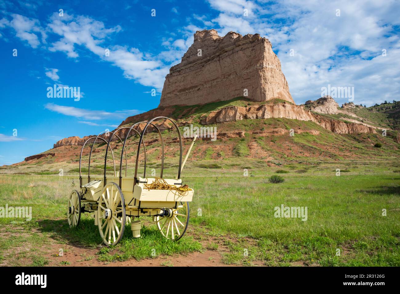 Scotts Bluff National Monument in Nebraska Stock Photo - Alamy