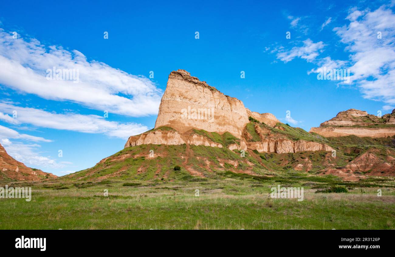 Scotts Bluff National Monument in Nebraska Stock Photo - Alamy