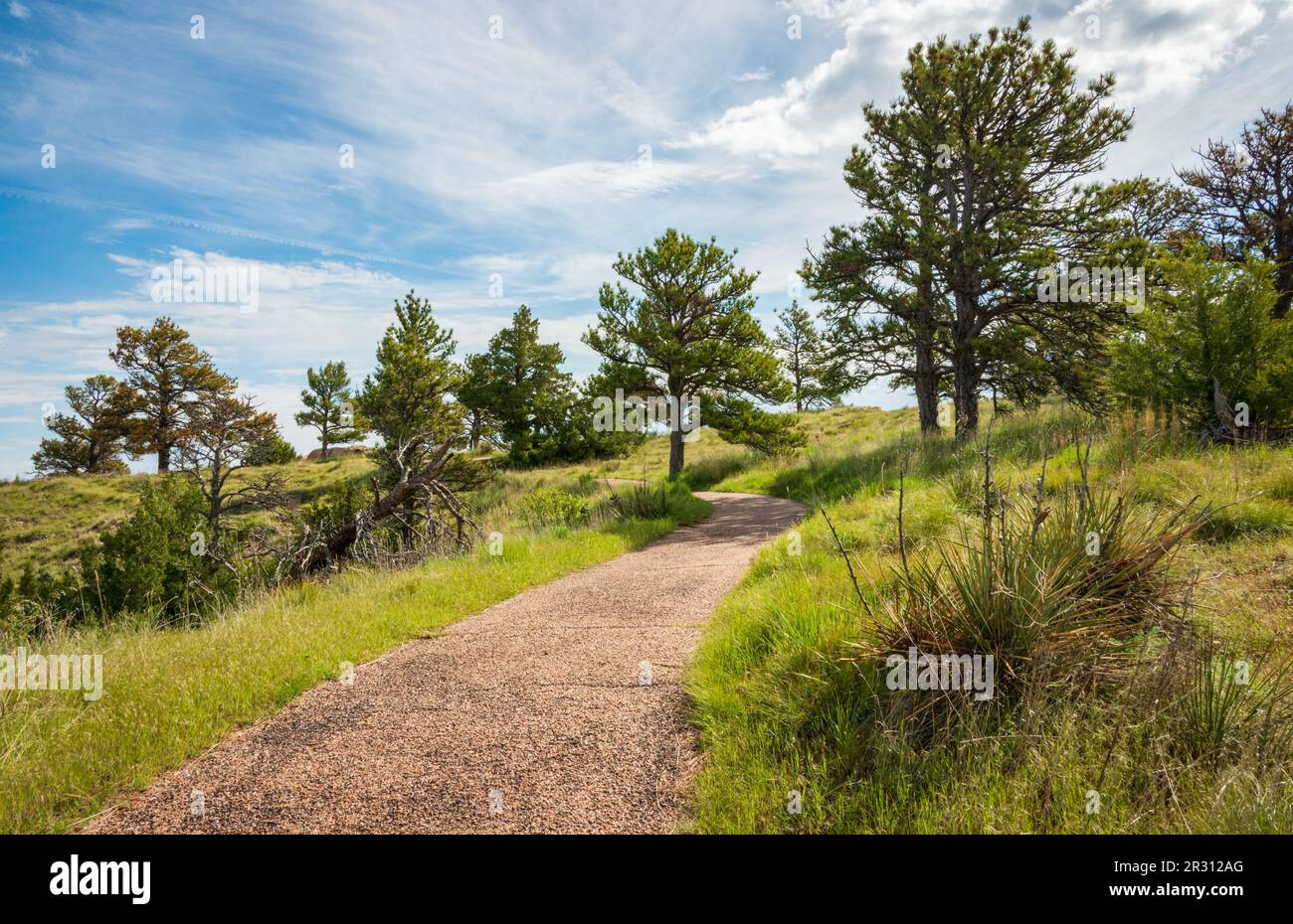 Scotts Bluff National Monument in Nebraska Stock Photo - Alamy