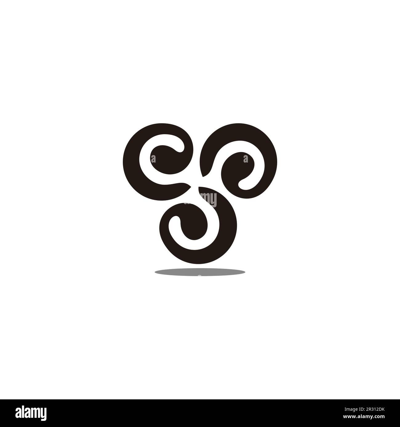 triangle loop spiral objects logo vector Stock Vector Image & Art - Alamy triangle loop spiral objects logo vector Stock Vector Image & Art - Alamy