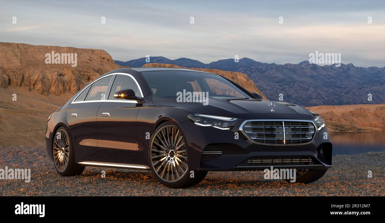 Mercedes-Benz E-Class 2023 Stock Photo - Alamy