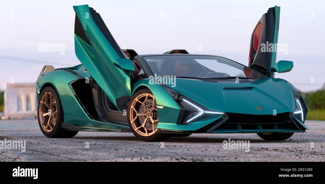 Lamborghini SIÁN FKP 37.The Sián FKP 37 is the first super sports car ...