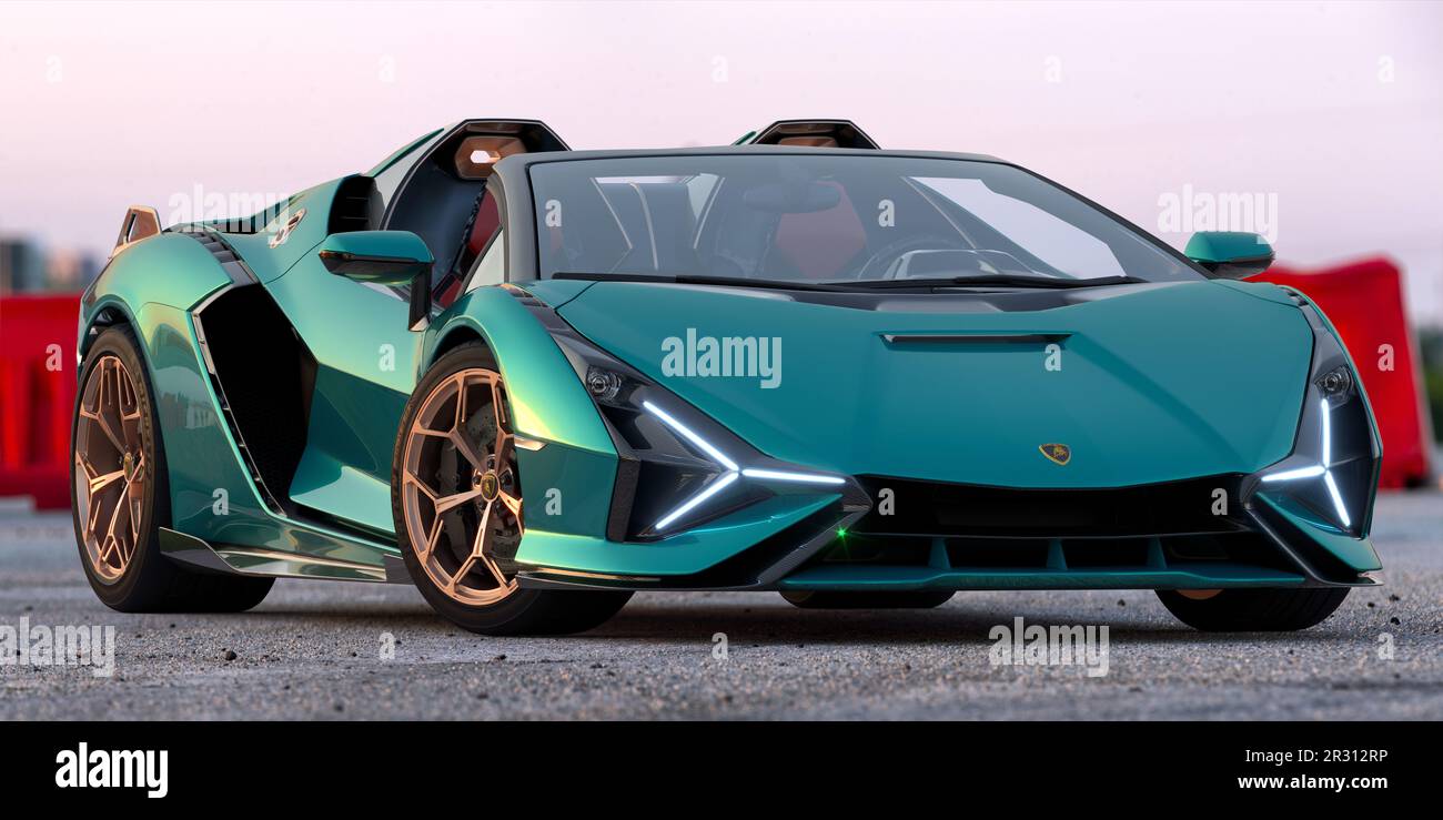 Lamborghini SIÁN FKP 37.The Sián FKP 37 is the first super sports car ...
